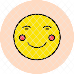 blushing icon, emojis icon, emoji icon, avatar icon, blush icon, face ...