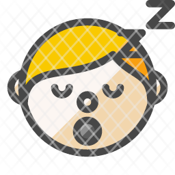 boy icon, sleep icon, sleeping icon, rest icon, emoji icon