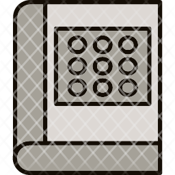 braille: icon, reading icon, writing icon, tactile icon, accessibility ...