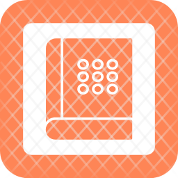 braille: icon, reading icon, writing icon, tactile icon, accessibility ...