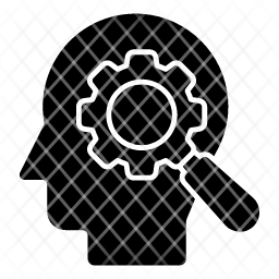 brain setting icon, brain configuration icon, brain development icon ...