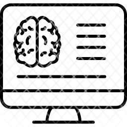 brain icon, test icon, reportbrain icon, counseling icon, memories icon ...