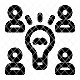 brainstorming icon, team icon, concept icon, idea icon, development ...