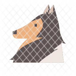 breed icon, dog icon, lassie icon, pet icon, purebred icon, sheepdog icon