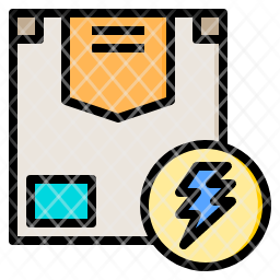 broken icon, goods icon, management icon, storage icon