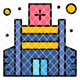 building icon, hospital icon, research icon, center icon, laboratory ...
