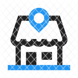 building icon, location icon, map icon, market icon, pin icon