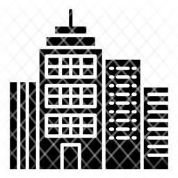 building icon, skyline icon, construction icon, architecture icon, city ...