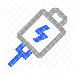 cable icon, charging icon, connector icon, lightning icon, plug icon