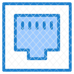 cable icon, ethernet icon, port icon