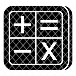 calculation sign icon, calculation symbol icon, arithmetic icon, calc ...