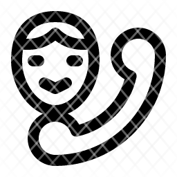 call icon, center icon, contact icon, person icon, phone icon