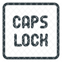 capslock icon, button icon, keyboard icon, type icon