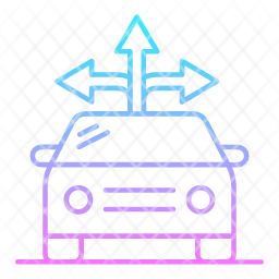 car navigation icon, gps icon, navigation icon, vehicle icon, location icon