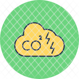 carbon icon, dioxide icon, co icon, ecology icon, emission icon ...