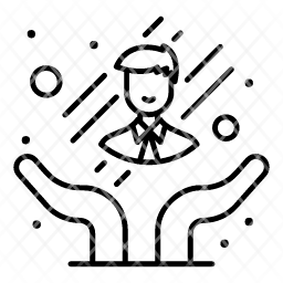 care icon, customer icon, employee icon