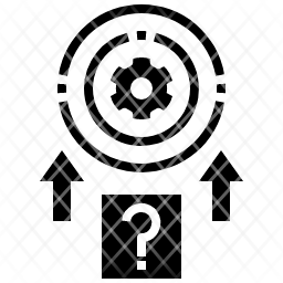 cause icon, factor icon, operation icon, solution icon, system icon