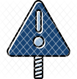 caution icon, exclamation icon, mark icon, sign icon, triangle icon ...