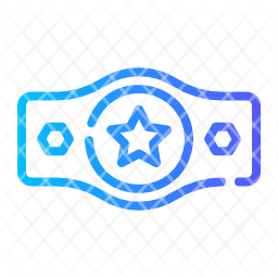 champion icon, belt icon, boxing icon, winner icon, trophy icon, prize ...