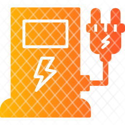 charging icon, station icon, battery icon, charger icon, electric icon ...