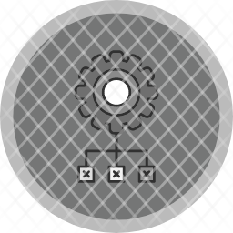 chart icon, connection icon, diagram icon, network icon, plan icon ...