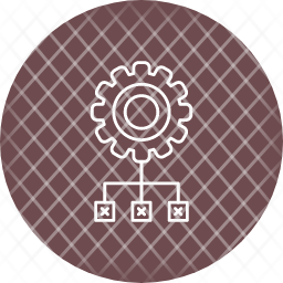 chart icon, connection icon, diagram icon, network icon, plan icon ...