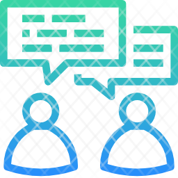 chat icon, exchange icon, message icon, data icon, people icon, talk icon