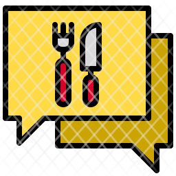 chat icon, icon icon, delivery icon, food icon