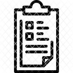 check icon, list icon, study icon, notes icon, academic icon ...