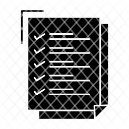 check icon, list icon, to icon, do icon, work icon, task icon, notepad icon