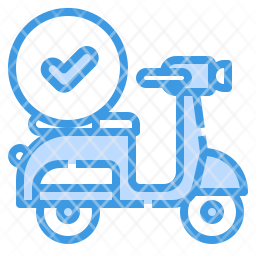 check icon, verification icon, motorcycle icon, vehicle icon ...