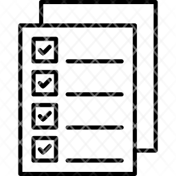 checklist icon, list icon, todo icon, clipboard icon, inventory icon ...