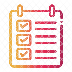 checklist icon, work icon, order icon, survey icon, task icon, syllabus ...