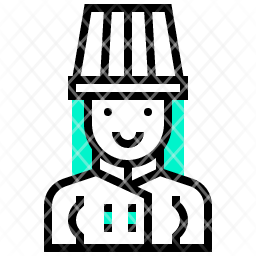 chef icon, human icon, icon icon, user icon, interface icon, profile icon