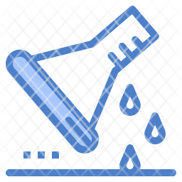chemical icon, flask icon, erlenmeyer icon, lab icon, glassware icon ...