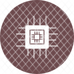 chip icon, circuit icon, microprocessor icon, motherboard icon ...
