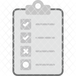 clip icon, board icon, test icon, clipboard icon, list icon, form icon ...