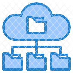cloud icon, business icon, organization icon, network icon, folder icon
