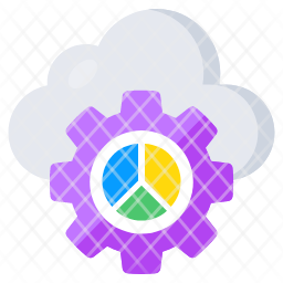 cloud data management icon, data governance icon, cloud setting icon ...