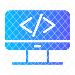 code icon, coding icon, monitoring icon, computer icon, screen icon ...