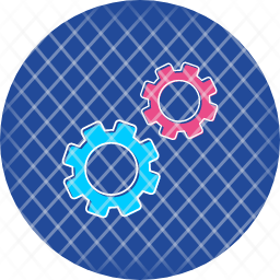 cog icon, machine icon, technology icon, wheel icon, mechanism icon ...