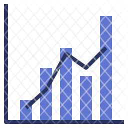 combination icon, chart icon, bar icon, line icon, graph icon