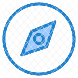 compass icon, map icon, navigation icon