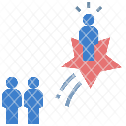 competitive icon, talent icon, genius icon, star icon, winner icon