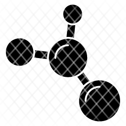 compound icon, molecule icon, topology icon, chemical structure icon ...