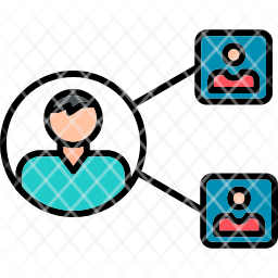 connection icon, company icon, connections icon, network icon ...