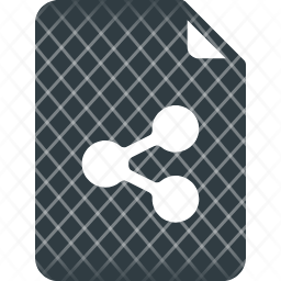 connectionfile icon, network icon, share icon, sharing icon, document ...