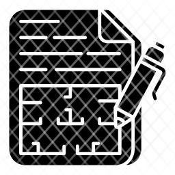 construction map icon, blueprint icon, engineering map icon ...