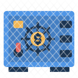 creditandloan icon, vault icon, safe icon, security icon, bank icon ...