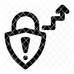 criticality icon, level icon, important icon, security icon, cyber icon